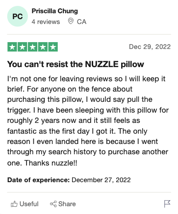 Nuzzle Pillow